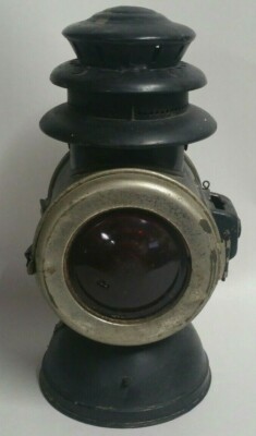 Antique RAYO Driving Lamp RED Lens Fluid Auto Lantern Reduced | eBay