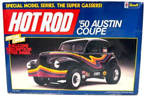 Revell 1:25 Scale Hot Rod 1950 Austin Coupe Gasser Dragster Vintage ...