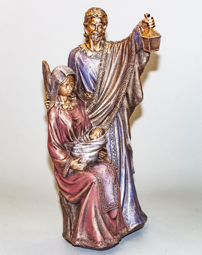Holy Family Statue Nativity Scene Religious Sculpture Christian ...