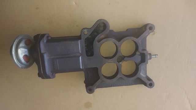 Ford EGR Carb Engine Base Plate 4v Cast Iron D9tf-9a589-fa OEM Part ...