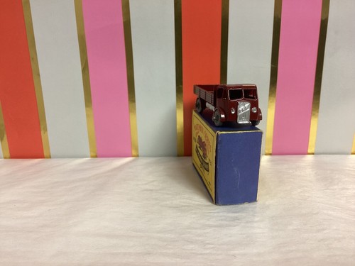 Matchbox MOKO Lesney 20a ERF Stake Truck, Maroon, GMW & Original Box ...