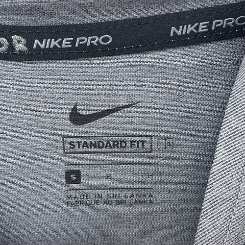 NIKE PRO Hyper Dry Fit Hoodie Women's SIZE SMALL Gray BYU Training ...