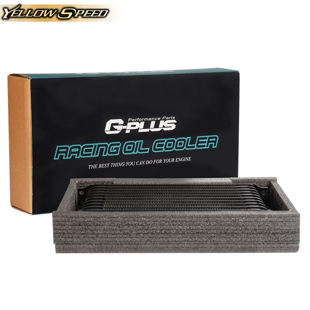 New 10 Row Engine Oil Cooler Kit Fit For LS1 LS2 LS3 + Sandwich Plate ...
