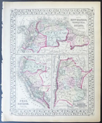 South America - Mitchell Maps