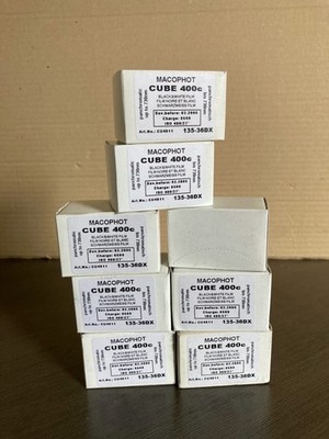 Macophot Cube 400c Panochromatic up to 730nm 35mm Film expired 2005 8 rolls | eBay