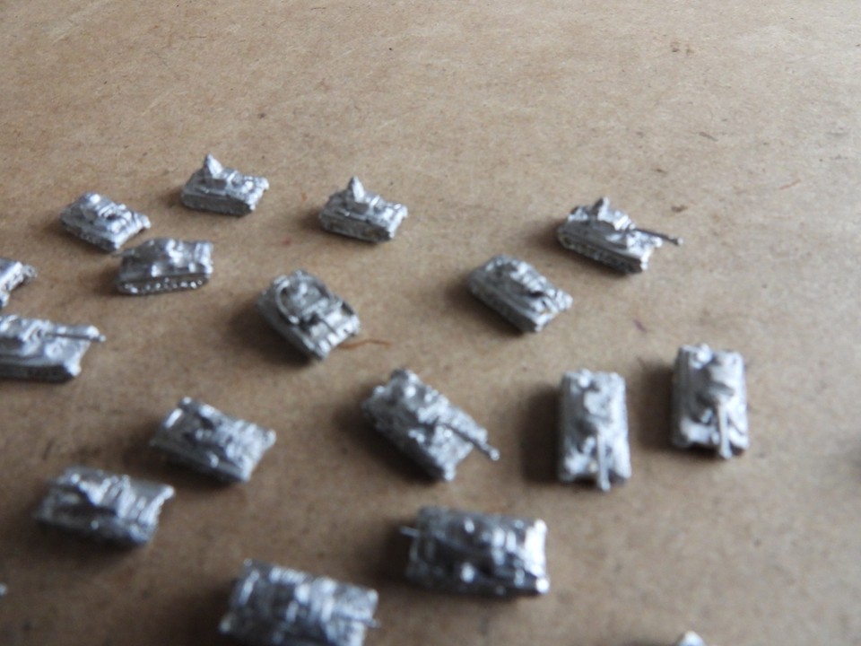 1/300 6mm Heroics Ros metal wargaming micro armour WW2 German panzer ...