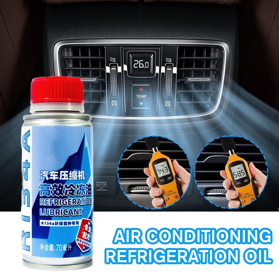 Freeze Aircon Top Up Refrigerant Gas with Oil (70ml) AC Refill | eBay UK
