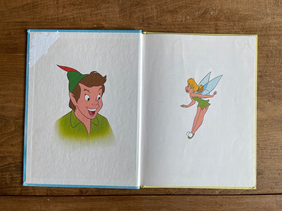 Vintage 1987 Peter Pan Saves the Day Disney Classic Values Book | eBay