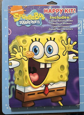 SpongeBob SquarePants - Nickelodeon Golden Book Set Activity Fun Kit ...
