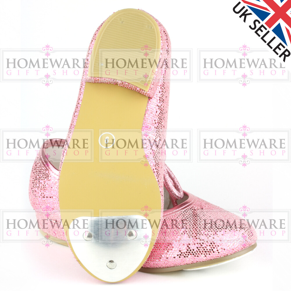Pink Tap Shoes For Girls