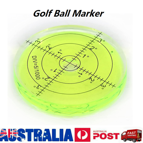 Golf Green Readers Pro Putt Golf Balls Marker Round Bubble Level High ...