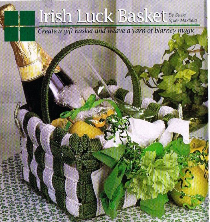 Plastic Canvas Today Pattern Magazine 3 Story Birdhouse Irish Basket ...