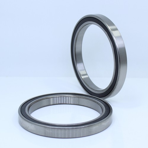 2PCS 6815-2RS (75x95x10 mm) Metal Rubber Sealed Ball Bearing (Black ...