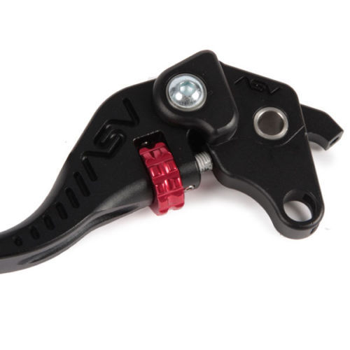 Honda Grom 125 ASV F3 Lever Set Clutch & Brake Black Short Red for sale ...