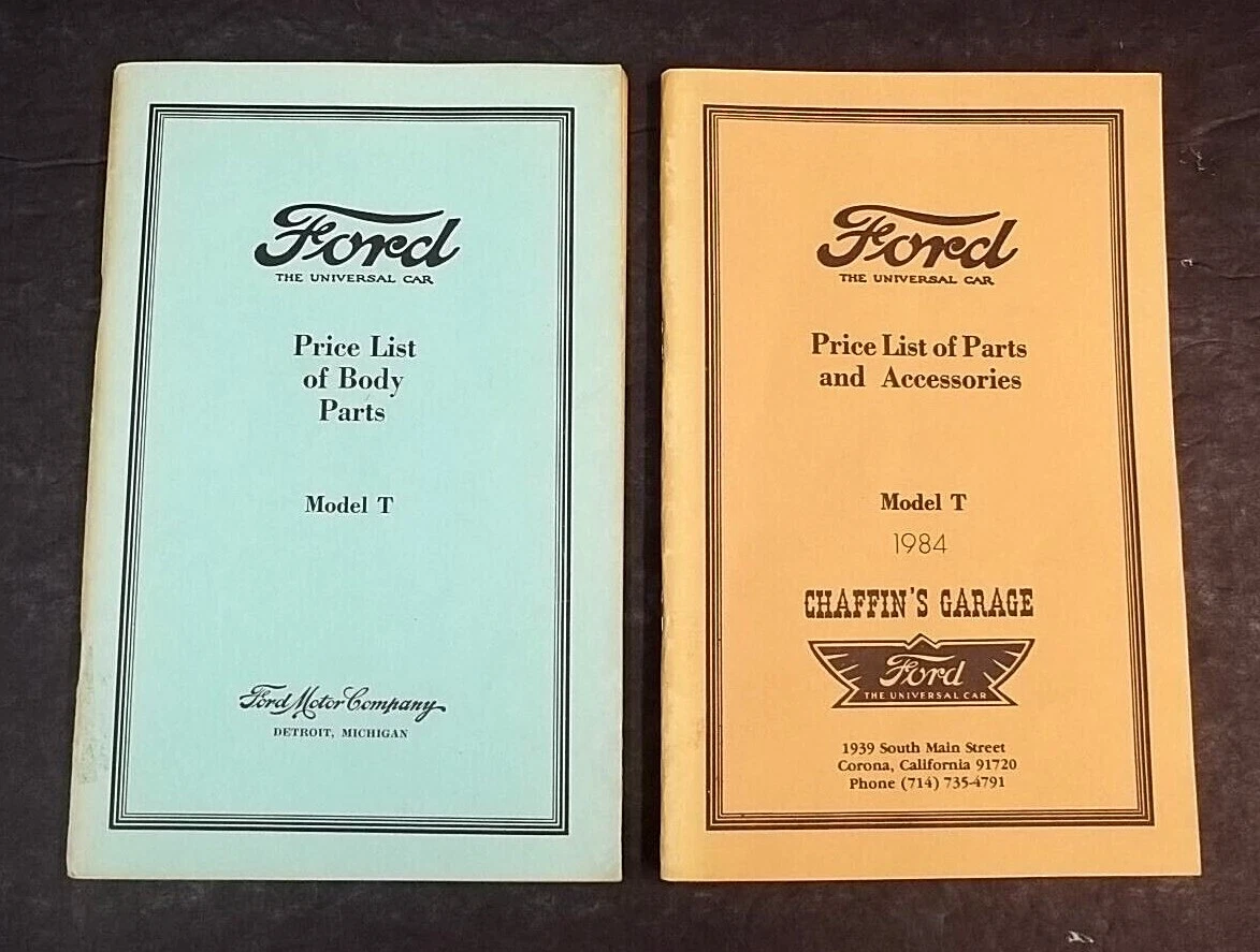 Ford Model T Parts Ebay