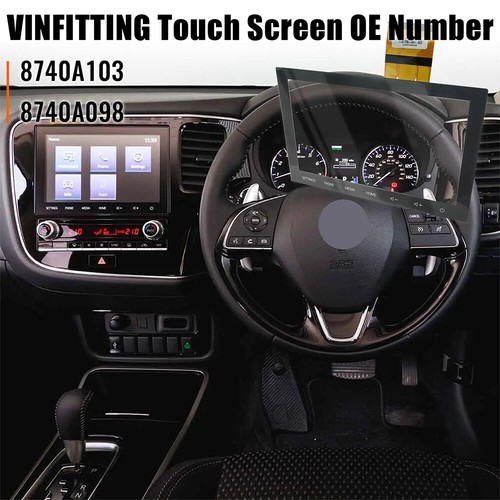8in Touch Screen W/O LCD For Mitsubishi Outlander Mirage G4 2019-2022 ...