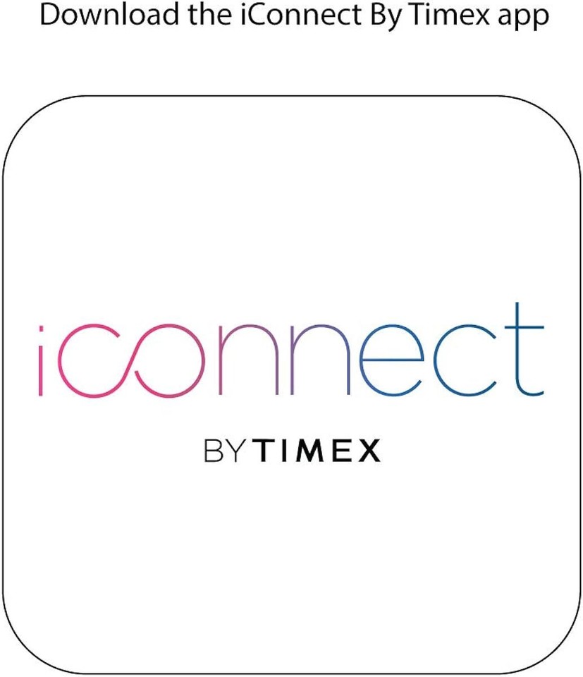 Timex iConnect by TW5M31600 Classic Round Gunmetal Smartwatch Gray Silicone | eBay