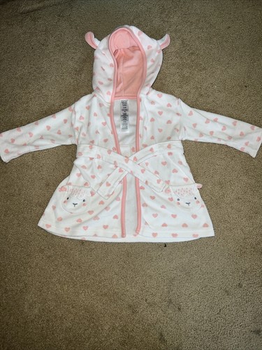 Carter’s “Just One You” Lamb Hooded Terry Robe. Size 0-9 Months | eBay