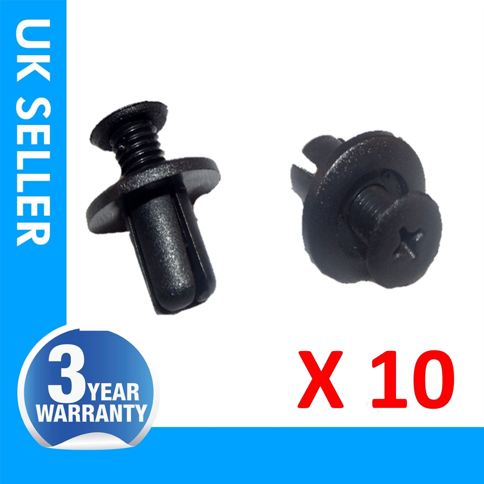 10X Bumper Fender Front Grill Panel Trim Clips For HYUNDAI 86590-28000 ...