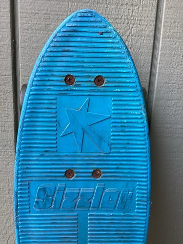 Vintage 1978 Sizzler By Mattel Blue Plastic Skateboard Complete | eBay