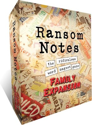 Ransom Notes Expansion Pack One - The Ridiculous Word Magnet Party Game ...