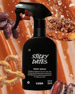 Lush Sticky Dates Body Spray 6.7 oz (200ml) NEW 2025 | eBay