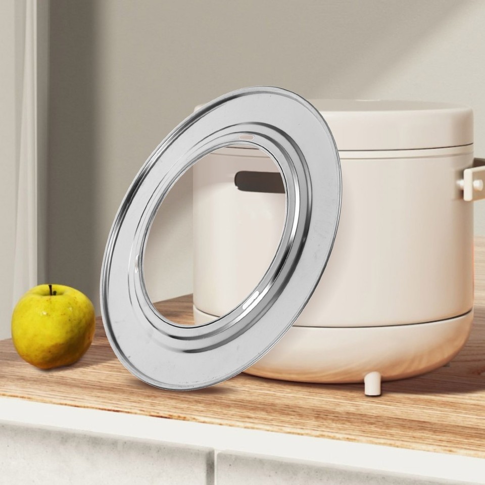 Vegetable Steaming Adapter Round Basket Steamer Dim Sum Pot Ring | eBay ...