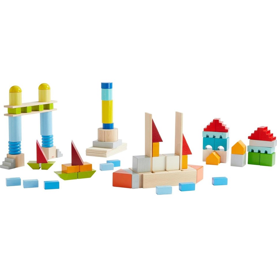HABA Colored Building Blocks 85 Piece Set (Made in Germany) | eBay
