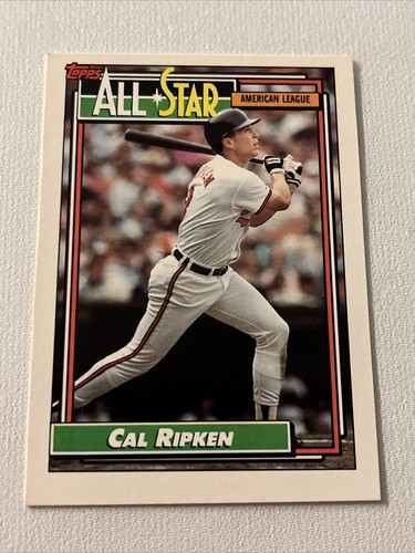 1992 TOPPS GOLD CAL RIPKEN ALL STAR CARD 400 C11 | eBay