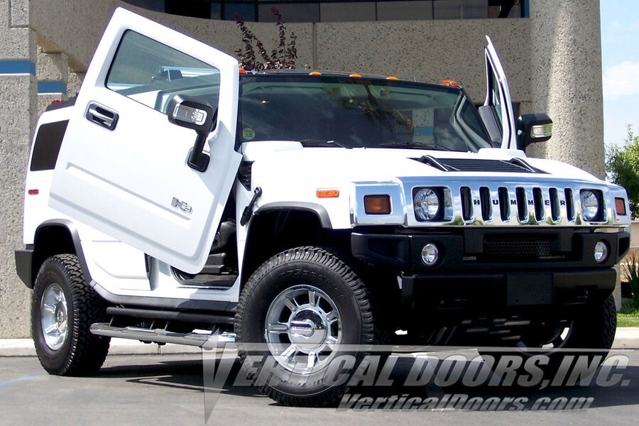 Hummer H2 2003-2009 Direct Bolt on Vertical Doors Inc kit lambo doors ...