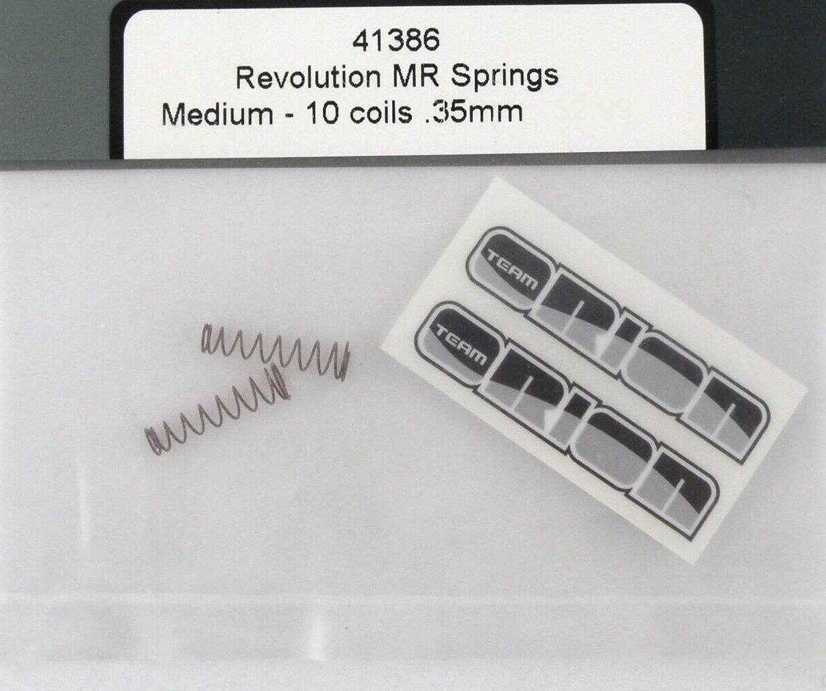 Team Orion 41386 Revolution Motor Springs (Medium) - 10 Coils - .35mm ...