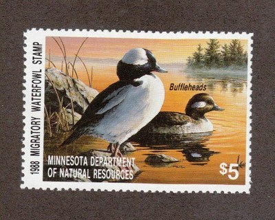 MN12 - Minnesota State Duck Stamp. Single. MNH. OG #02 MN12 | eBay