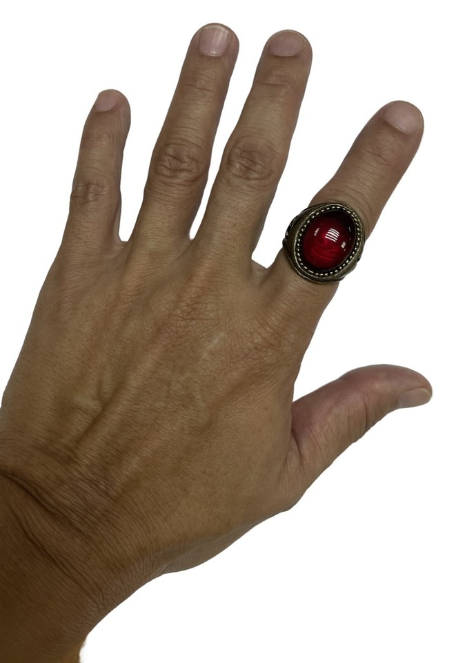 THE SHADOW RING STAINLESS STEEL Prop Replica agent | eBay
