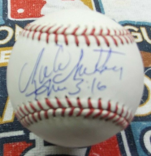 Mike Matheny autographed Rawlings MLB 2013 World Series Baseball w ...