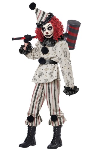 Creeper Clown Scary Child Halloween Costume | eBay