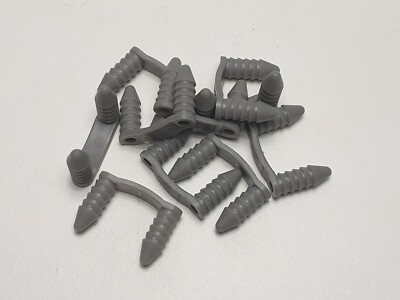 10 X FORD GREY WIRING LOOM CLIPS MK1 MK2 MK3 ESCORT CAPRI CORTINA ...