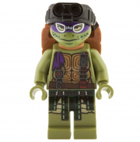 Lego Donatello 79117 with Goggles & Pack Teenage Mutant Ninja Turtles ...
