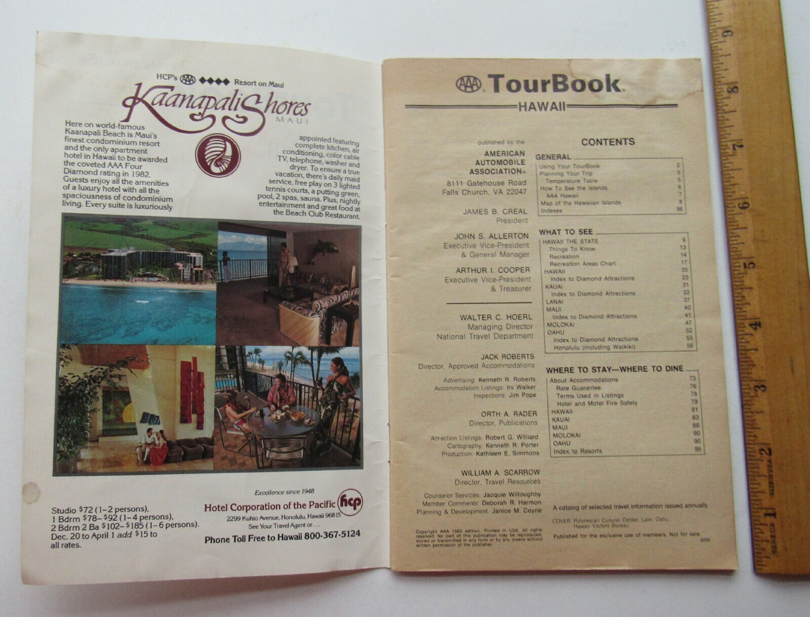 AAA Tour Book Hawaii 1983 Edition | eBay
