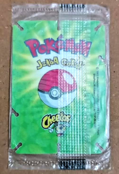 INDIA RARE 2003 CHEETOS GEN 1 JENGA CARD CHANSEY POKEMON SEALEAD ORI ...