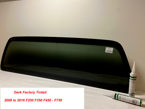 Fit 2008-2016 Ford F250 F350 F450 F550 Rear Window Back Glass NonHeat+ ...