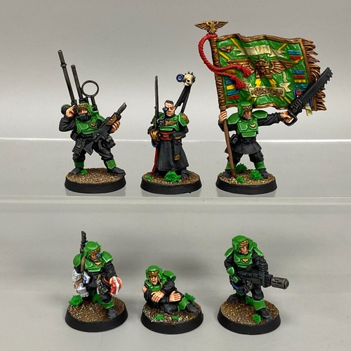 Cadian Command Équipe Métal Warhammer 40K Astra Militarum Impérial ...