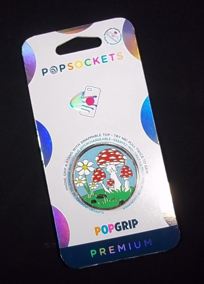 Popsockets Premium PopGrip Fun Guy enamel Swappable Top Phone Grip | eBay