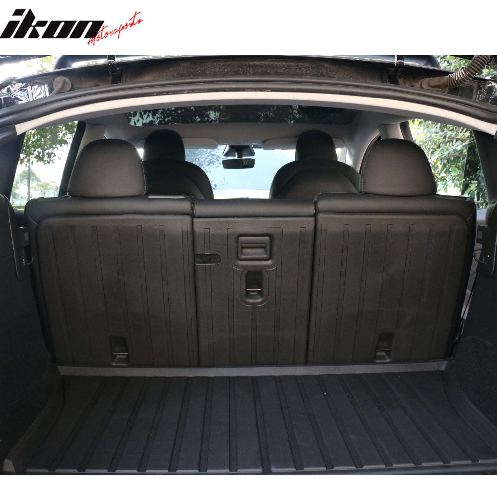 For 20-23 Tesla Model Y Rear Back Seat Cover Protector Cargo Liner ...