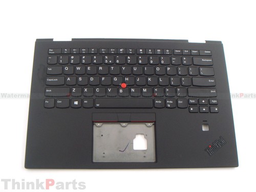 New/Orig Lenovo ThinkPad X1 Yoga 3rd Gen Palmrest Keyboard Bezel US ...