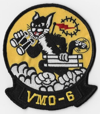 USMC Marine Observation Squadron 6 (VMO-6) "Tomcats" (Version B) Patch ...