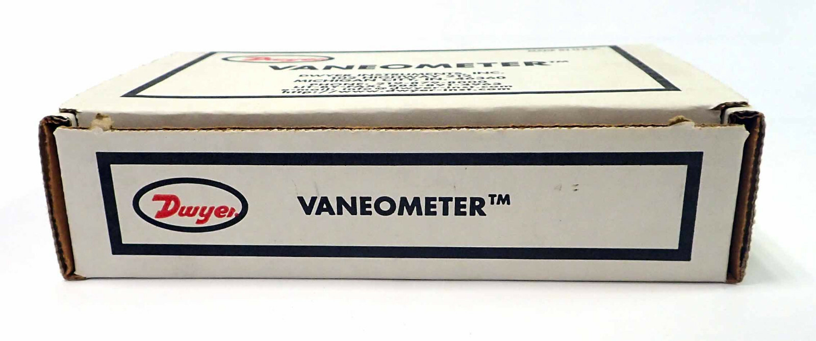 DWYER 480 VANEOMETER AIR VELOCITY METER 25-400 FPM SWING VANE ...