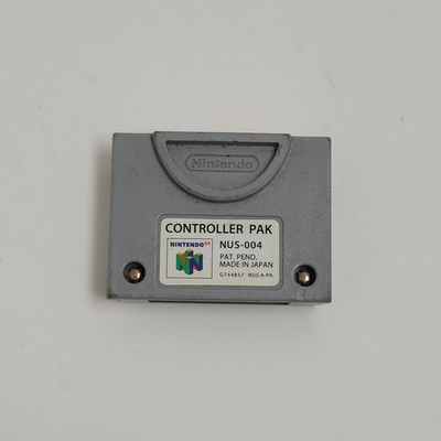 Official Nintendo 64 N64 OEM Video Game Memory Card Controller Pak NUS ...