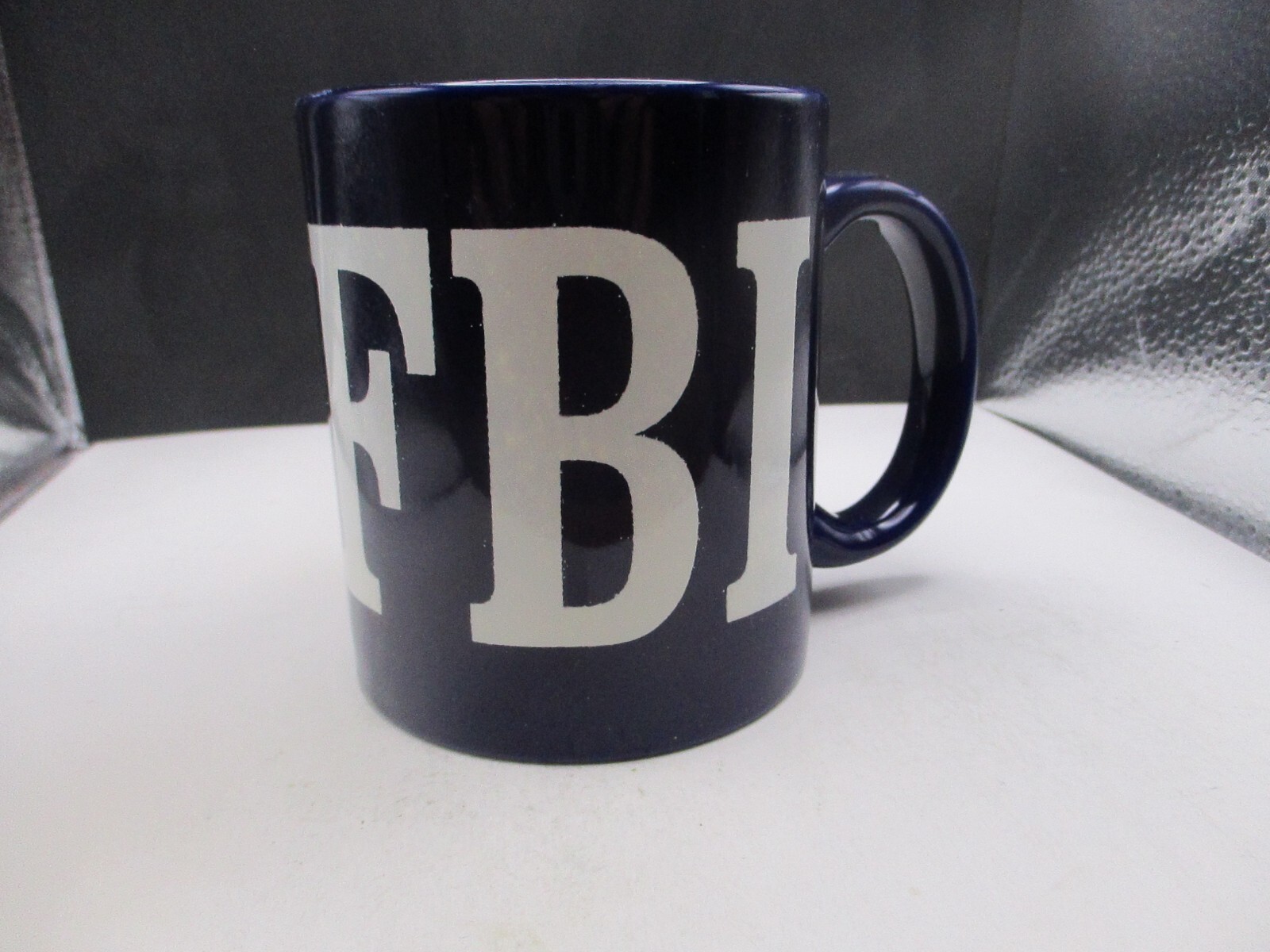DOJ Federal Bureau of Investigation FBI Blue Coffee Cup Mug | eBay