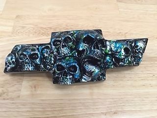 CHEVY/SILVERADO/TAHOE CUSTOM SKULL EMBLEM 00-13 | eBay