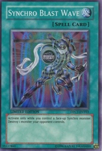 Synchro Blast Wave - DPCT-EnY03 - Super Rare - Limited Edition x1 ...